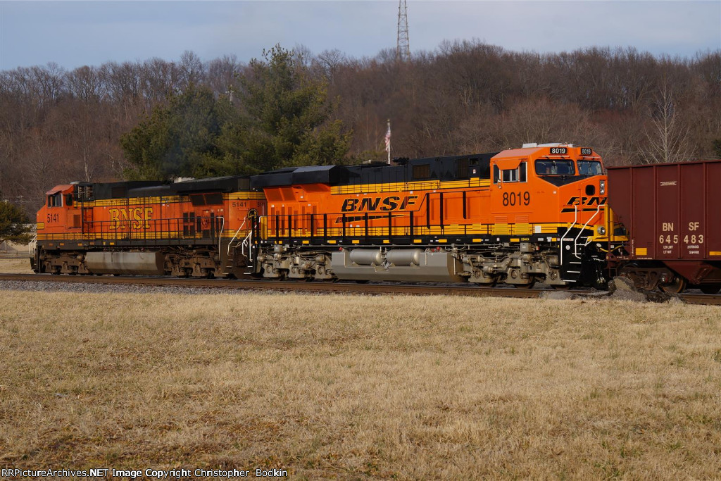 BNSF 8019